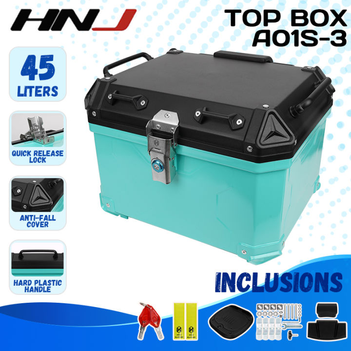 HNJ A01S-3 Top Box storeage compartment for motorcycle 45 liters motor ...
