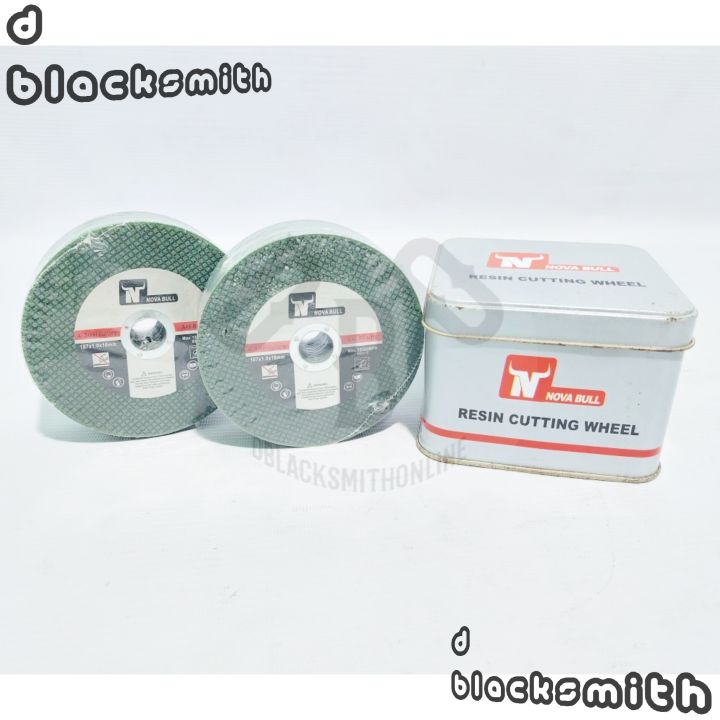 Nova Bull 4" Resin Cutting Wheel/Disc 50 Pcs./Box | Lazada PH