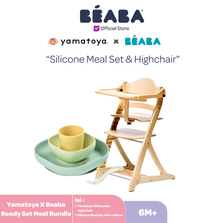 Beaba X Yamatoya: Ready Set Meal Bundle - Paket Perlengkapan Makan Anak ...
