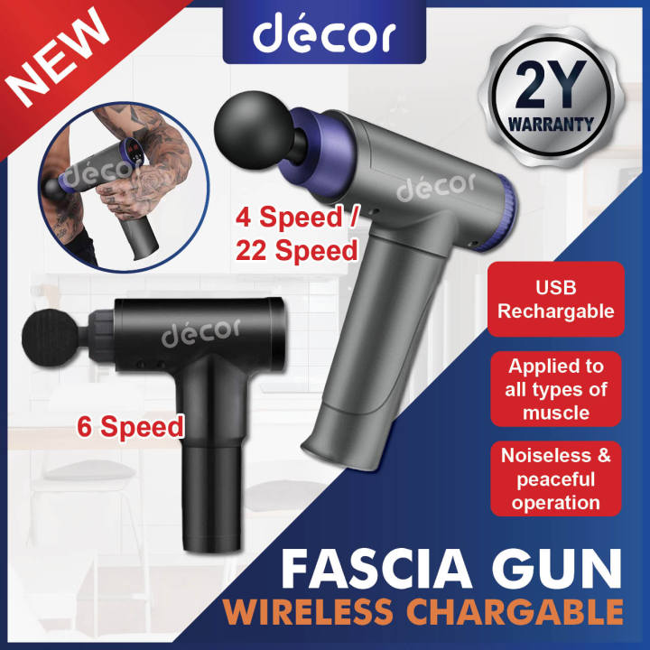22 SPEED Wireless Fascia Muscle Gun Muscle Relaxation Gun Mini Muscle ...