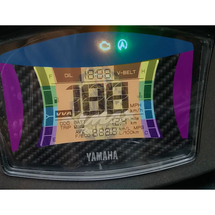 nmax gauge sticker protector v2 with free 2 stickers | Lazada PH