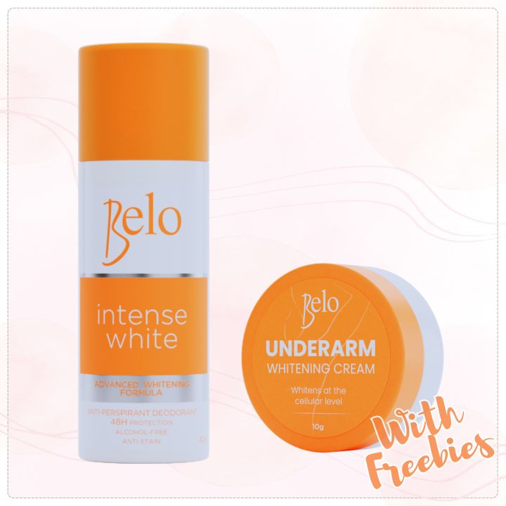 Belo Intense White Deo 40ml + Underarm Whitening Cream 10g | Lazada PH