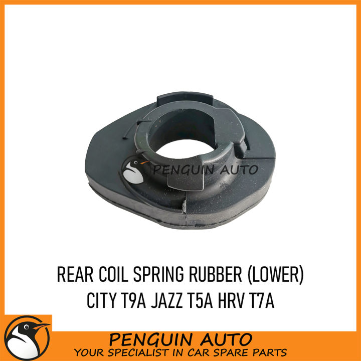 HONDA CITY T9A GM6 JAZZ T5A GK HRV T7A REAR COIL SPRING RUBBER LOWER ...