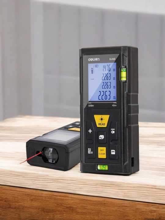 Deli Laser Rangefinders / Meteran Laser Digital Berbagai Ukuran ...