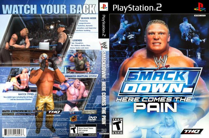 PS2 Wwe Smackdown Here Comes The Pain | Lazada