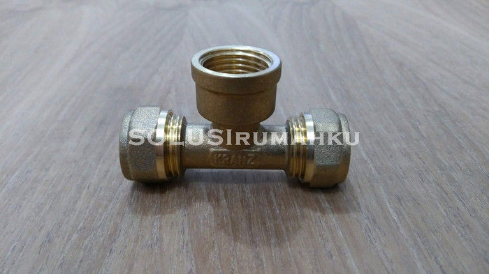 TDD KRANZ Tee T Cabang Tiga Kuningan Drat Dalam ( Ripeng ONDA Rifeng ...