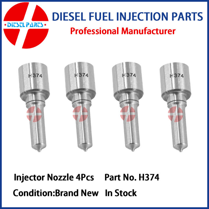 4x Diesel Fuel Injector Nozzle Tips L374PBD H374 for Hyundai H-1 Starex ...