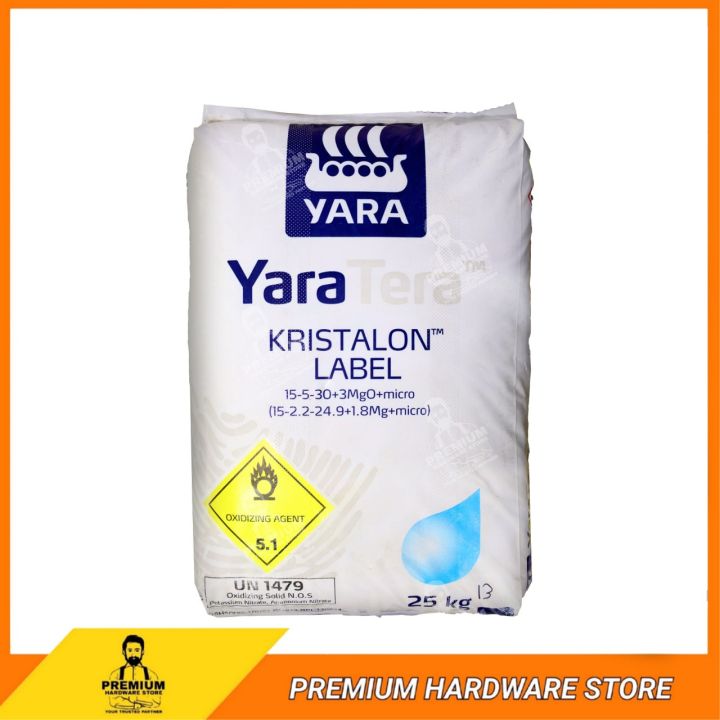 YARA YaraTera Kristalon Label 15-5-30+3MgO+micro 25KG Fully Water ...