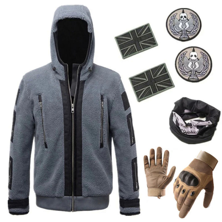 Call Of Duty 6คอสเพลย์เดียวกันแจ็คเก็ต Tf141ชุด Ghost ทีม Combat ชุด ...