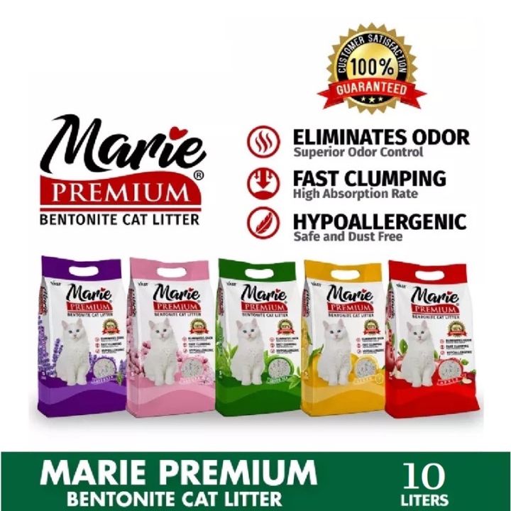 Marie Premium Cat Sand 10L | Lazada PH