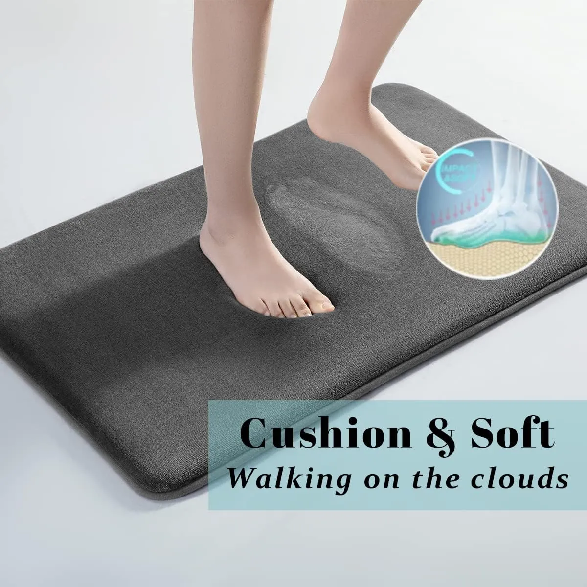 floor mat bathroom assessories Super Absorbent Floor Mat Anti-slip ...