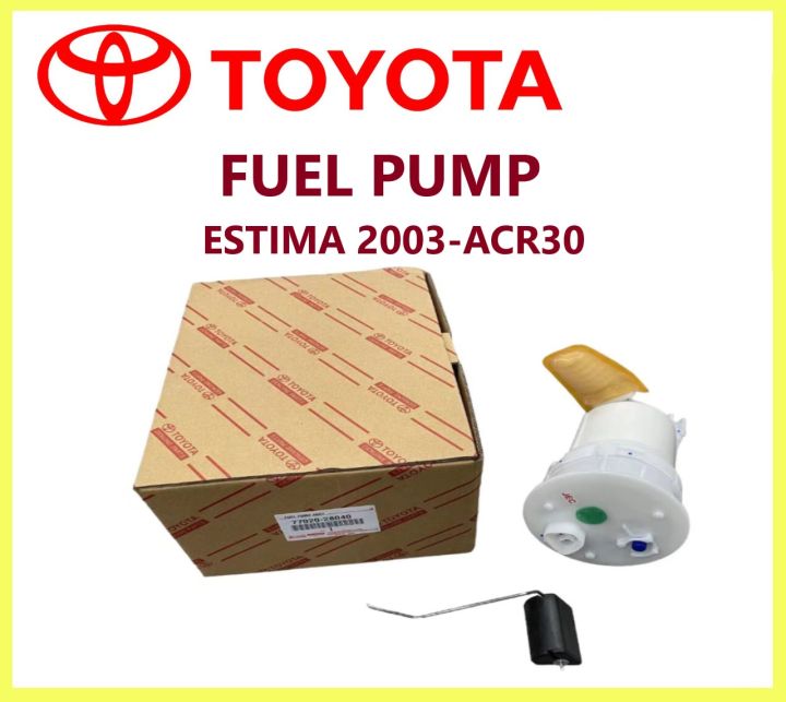 100% TOYOTA ORIGINAL ESTIMA 2003-ACR30 Fuel Pump Assy 77020-28040 | Lazada