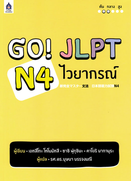 GO! JLPT N4 ไวยากรณ์ BY DKTODAY | Lazada.co.th