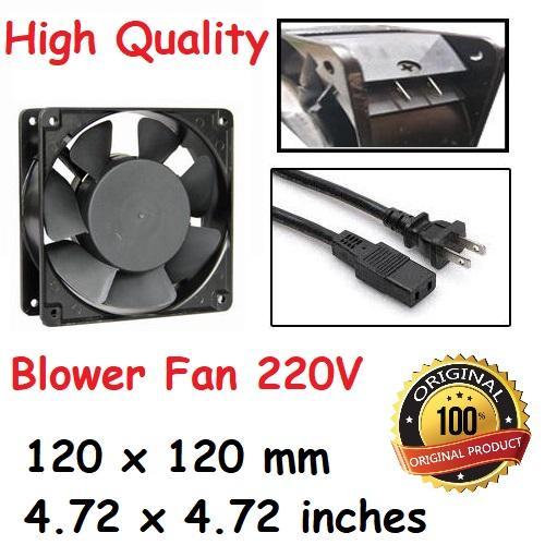VIDEOKE Blower Fan 4 inch x 4 inch Metal Frame HEAVY DUTY with Grills ...