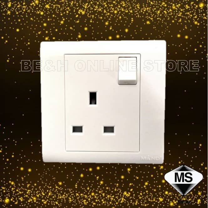 SIRIM SR-MIND 13A Switch Socket Plug SR-Mind vivace 13A power switched ...