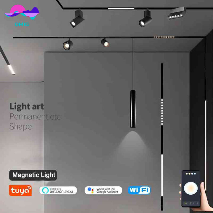 【NEW】 Smart Track Lights Changeable Magnetic Tuya App Control Smart ...