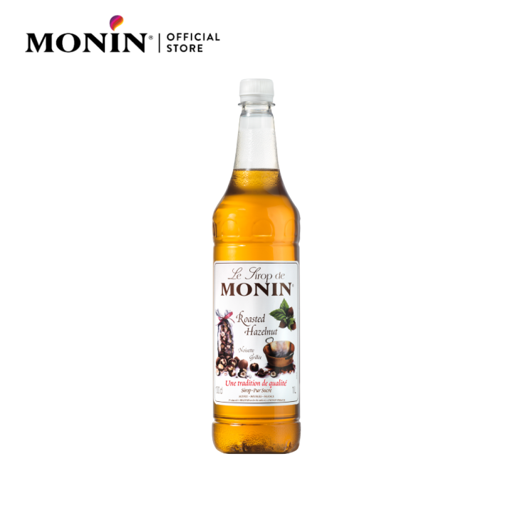 MONIN PET PREMIUM SYRUP ROASTED HAZELNUT 1LT | Lazada