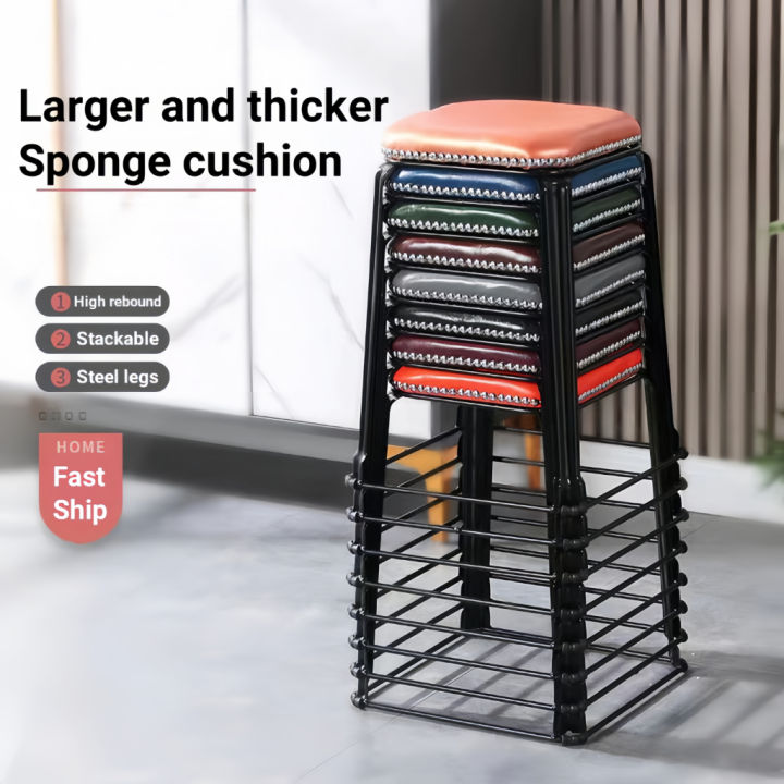 American Style Living Room Steel Stools Household Stool Bar Stool ...