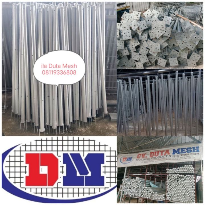 Tiang pagar brc tinggi 225 cm X diameter 2in | Lazada Indonesia