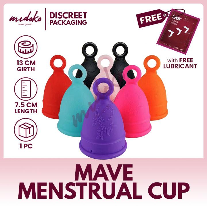 Midoko Menstrual Silicone Period Cup for Feminine Hygiene - (Different ...