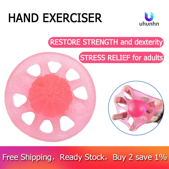 Hand Exerciser - Grip, Forearm Wrist Strengthener - Squeeze and Flex ...
