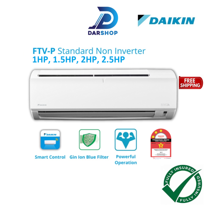 Tariff war adjusting inventory Daikin Air Conditioner 1HP 1.5HP 2.0HP 2 ...
