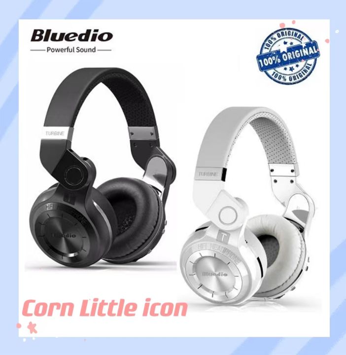 Bluedio T2+ Turbine 5.0 Bluetooth Headphone with Mic and SD Card ...