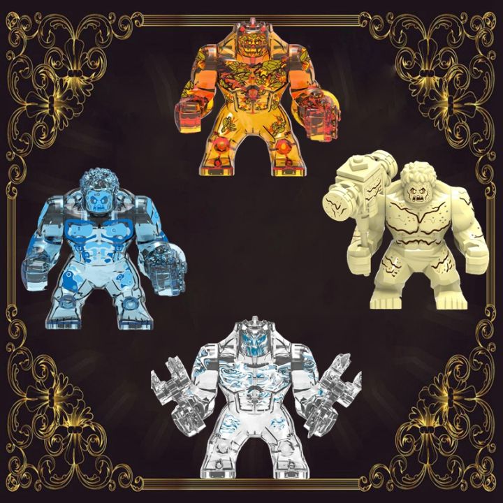 Fire Elemental Spiderman No Way Hom Marvel Minifigures Bricks Birthday ...