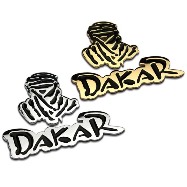 Car decoratio Personalized Metal DAKAR Car Logo SUV Rally Off-Road ...