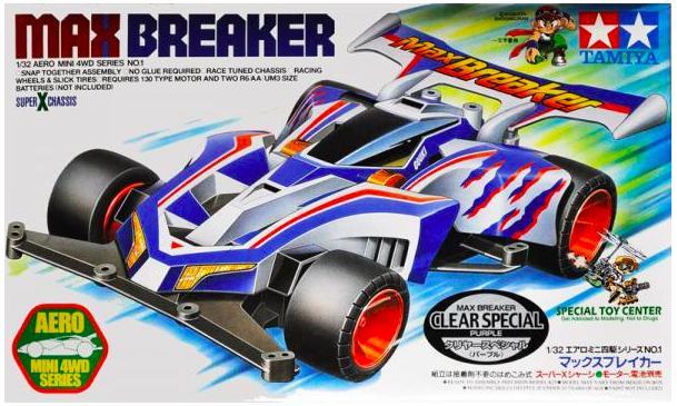 PROMO! MOBIL TAMIYA 94459 MAX BREAKER CLEAR SPECIAL PURPLE / TAMIYA KIT ...