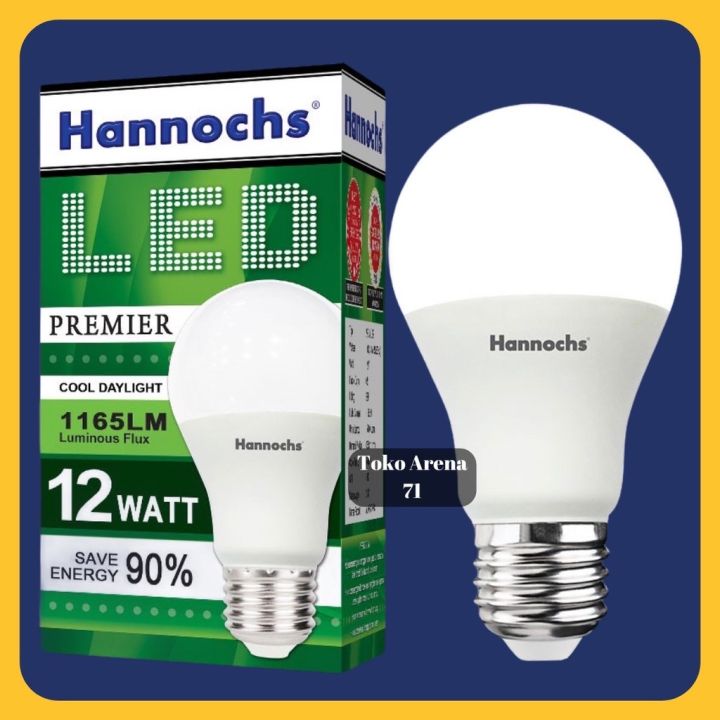 Hannochs Lampu Led Premier 12W 12 Watt | Lazada Indonesia