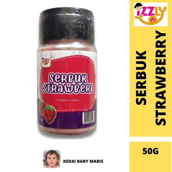 Serbuk Strawberi Izzly Strawberry Powder - Perasa/Seasoning Sihat ...