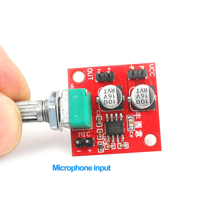 【Special Promotion】 DC4-12V LM386 Electret Microphone Amplifier ...