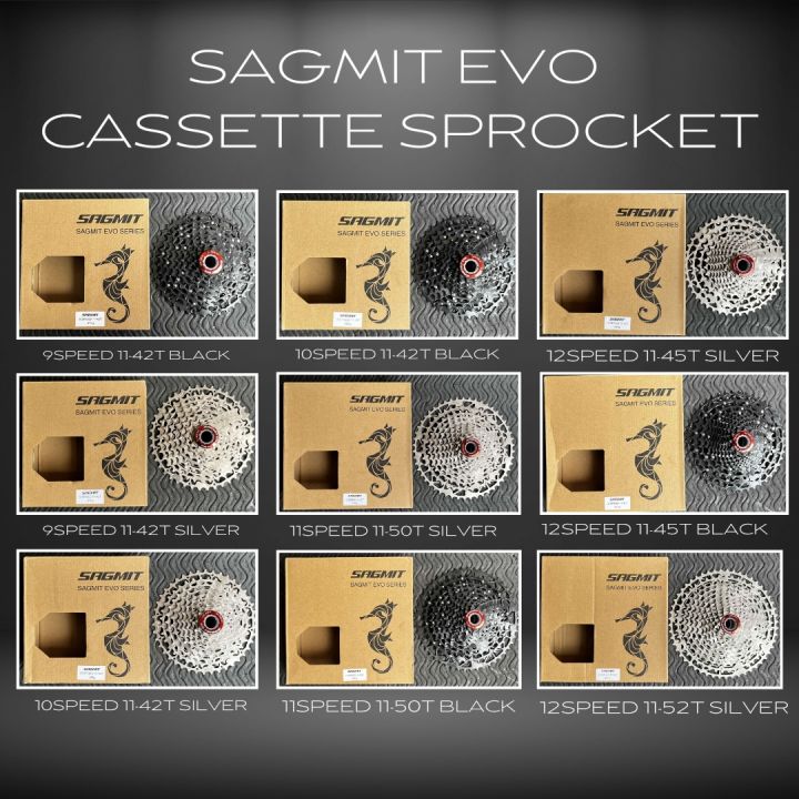 SAGMIT COGS CASSETTE SPROCKET | Lazada PH