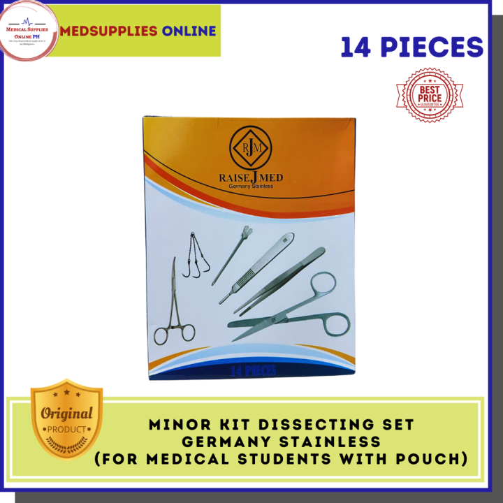 Dissecting Set 14 Instr. Germany Stainless for Medical Students with ...