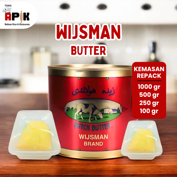WIJSMAN BUTTER REPACK 100 GRAM / 250 GRAM / 500 GRAM | Lazada Indonesia