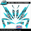 Mio Soul i 125 Rising Star Striping Decals Sticker | Lazada PH