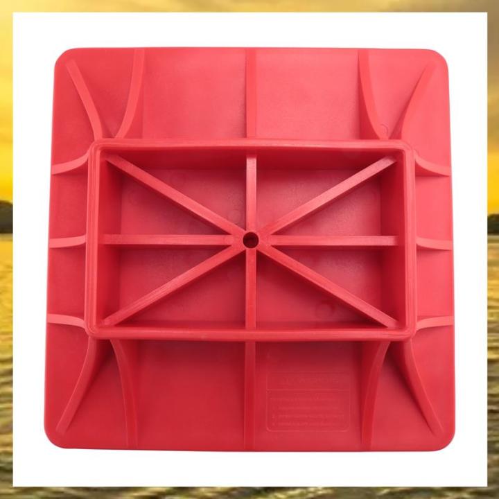 (HARB) Red Modified Reinforced Jack Off-Road Base Lifting Jack Pad to ...