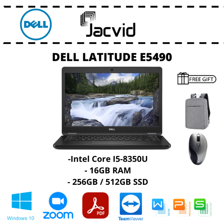Dell Latitude E5490 (i5-8th GEN / 8GB RAM / 16GB RAM / 256GB SSD ...