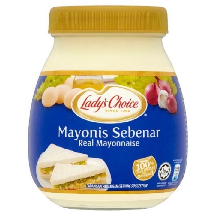Ladychoice Real Mayonnaise | Mayonis Sebenar 470ml | Lazada