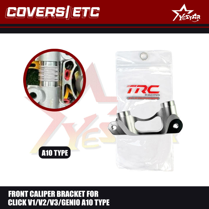 Yestar 2 POT Radial Brake Caliper Bracket CNC for Honda Click v1 v2 v3 ...