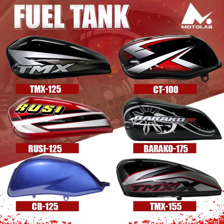 Motolab Motorcycle Fuel Tank for HONDA TMX125 TMX155 ,Barako ,RUSI ...
