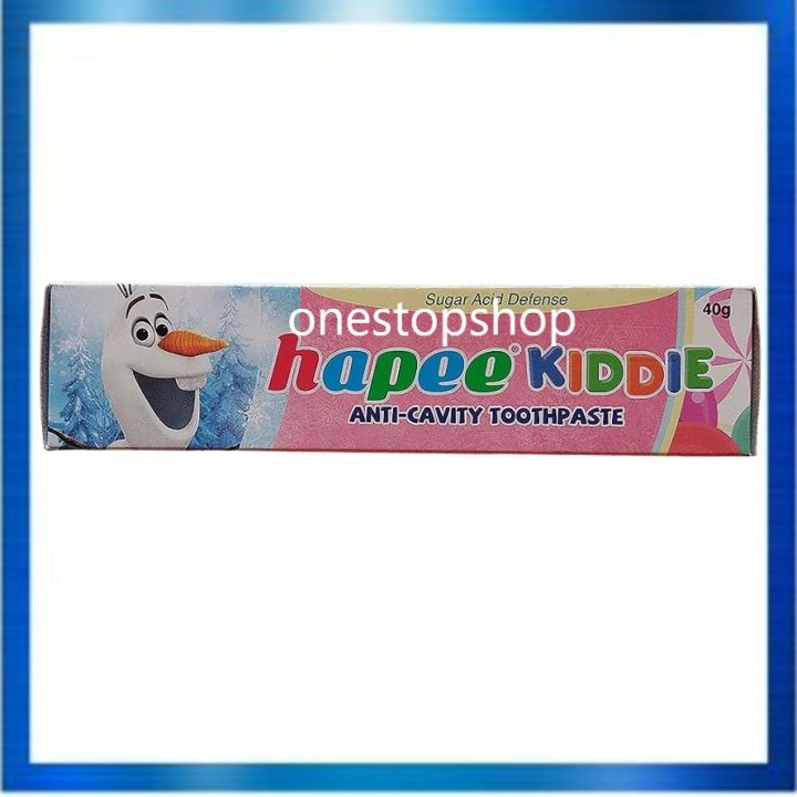 Hapee Kiddie Toothpaste Bubblegum 40g | Lazada PH