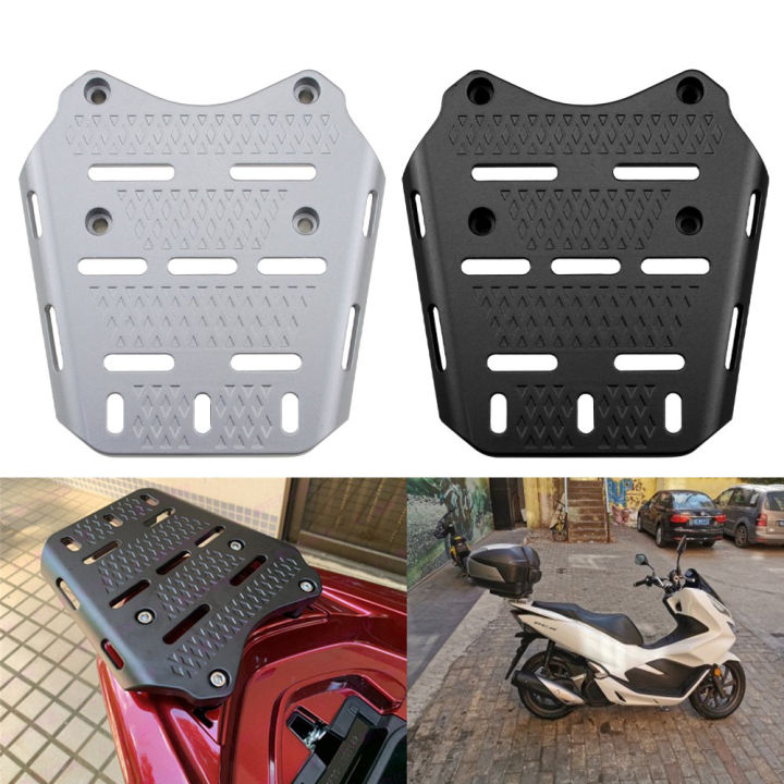 🚍Modified Motorcycle Tail Box Rack CNC Aluminum Alloy Motorcycle Rear ...
