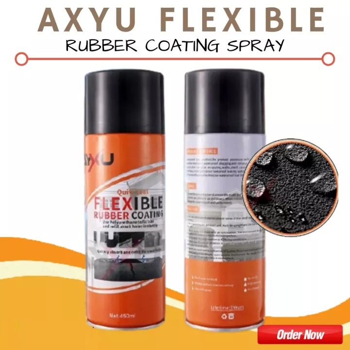 Fast/Quick Seal Flexible Black Rubber Coating Waterproof Spray, Best ...