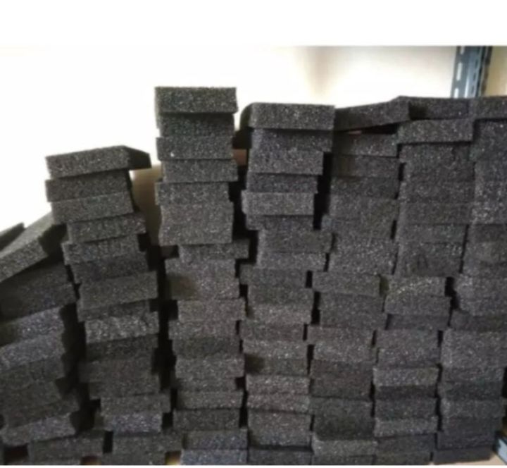 biofoam sponge busa hitam -+ 25x10x 3 cm | Lazada Indonesia