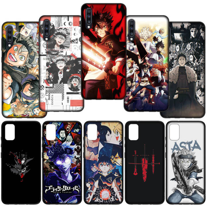Soft Cover Case F173 GB71 Anime Asta Black Clover Silicone Coque for ...