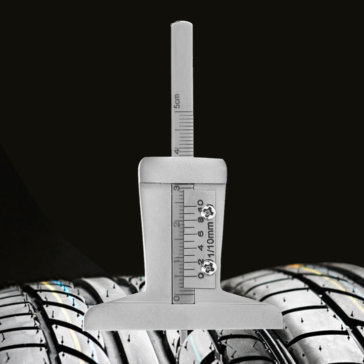 Compact Tire Tread Depth Ruler Tyre Tread Depth Caliper Tyre Tread ...