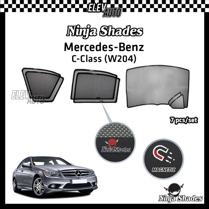 Mercedes-Benz C-Class (W204) Ninja Shades OEM Magnetic Sunshade | Lazada
