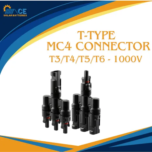 T-TYPE. - Solar Photovoltaic MC4 Connector (T3/T4/T5/T6 - 1000V ...